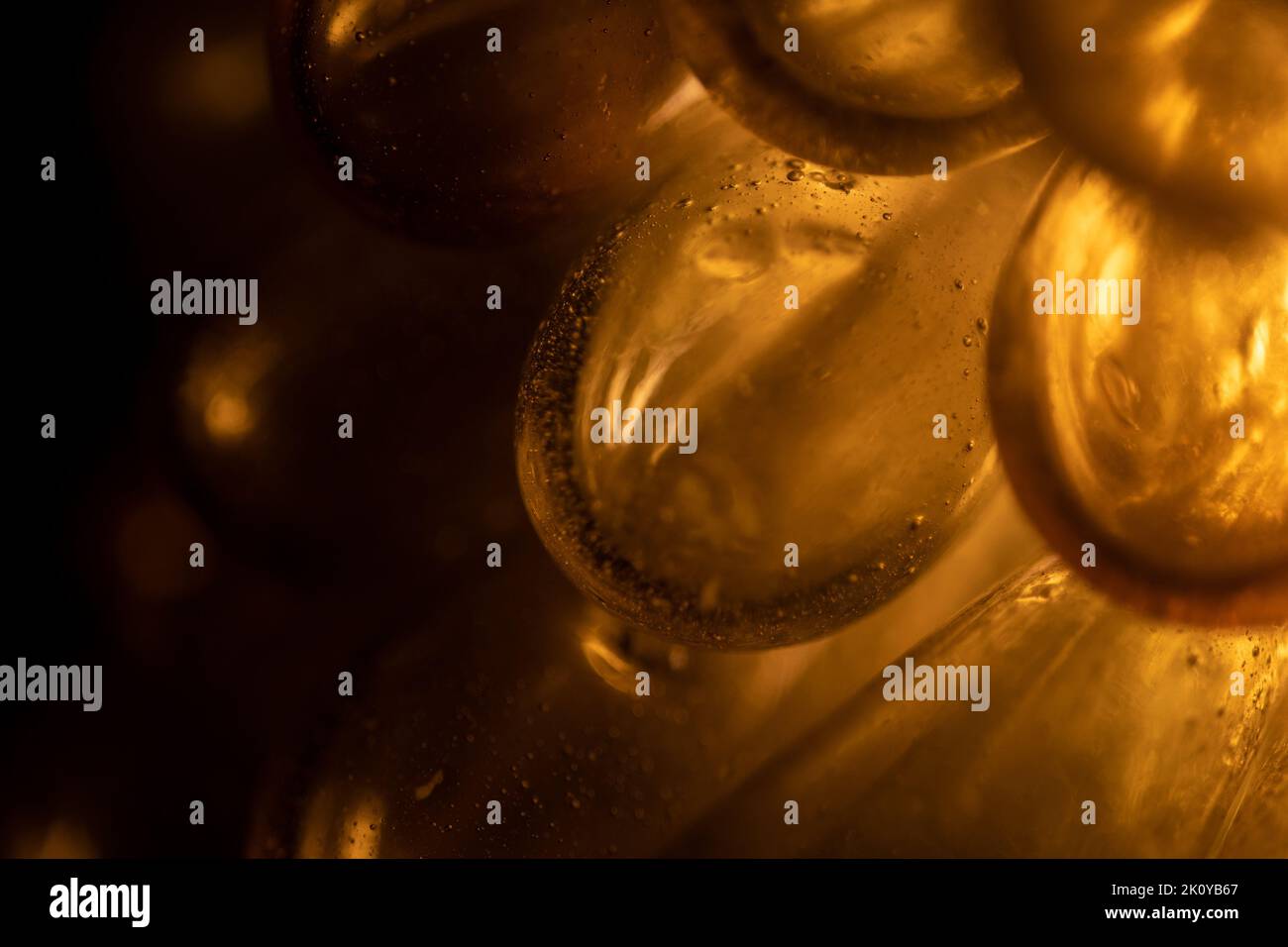 Amber and blue glass hi-res stock photography and images - Alamy