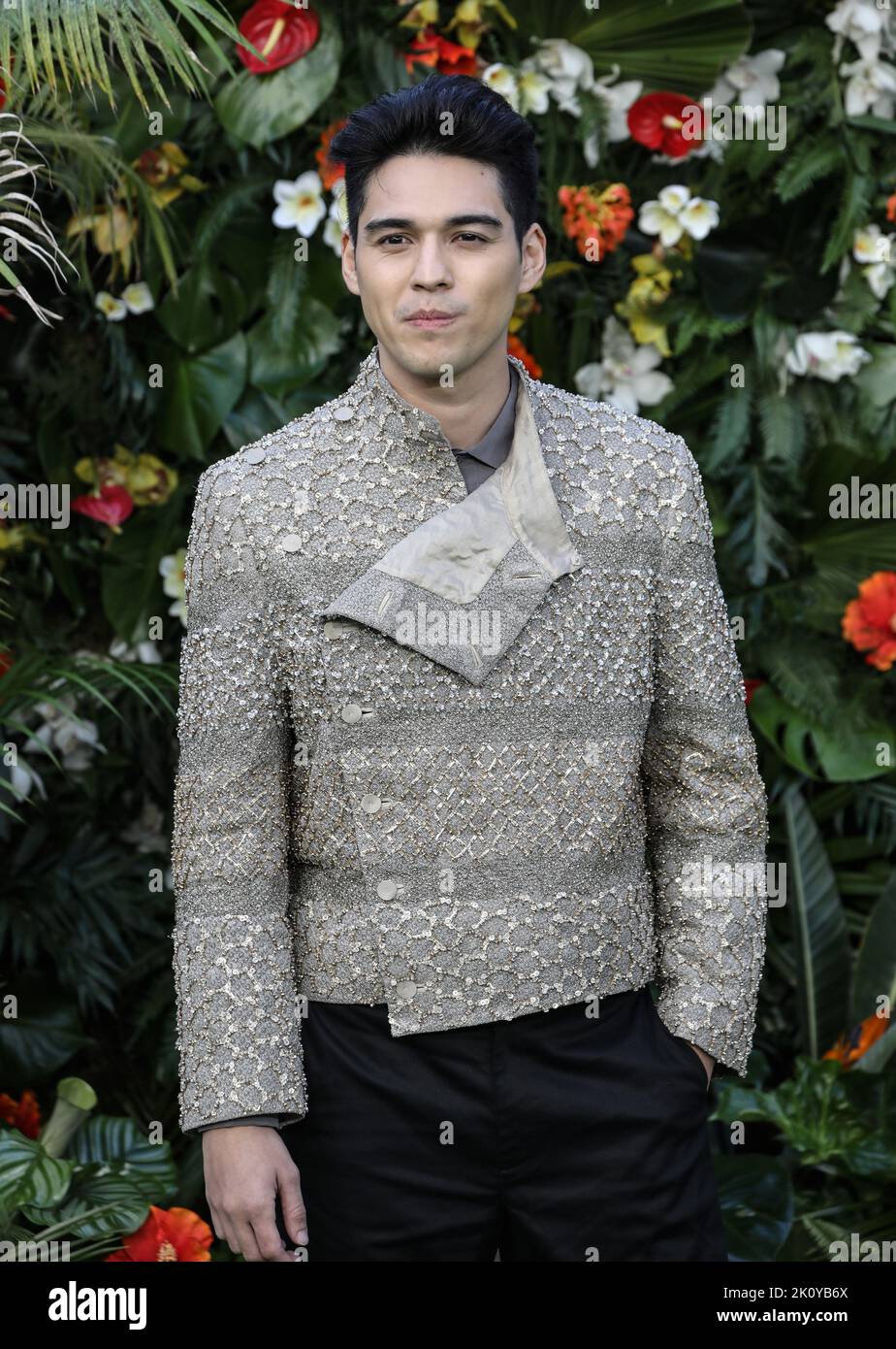 Maxime Bouttier seen attending the world premiere of Ticket To Paradise ...