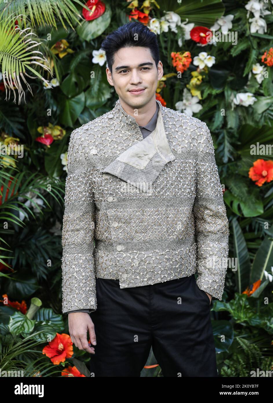 Maxime Bouttier seen attending the world premiere of Ticket To Paradise ...