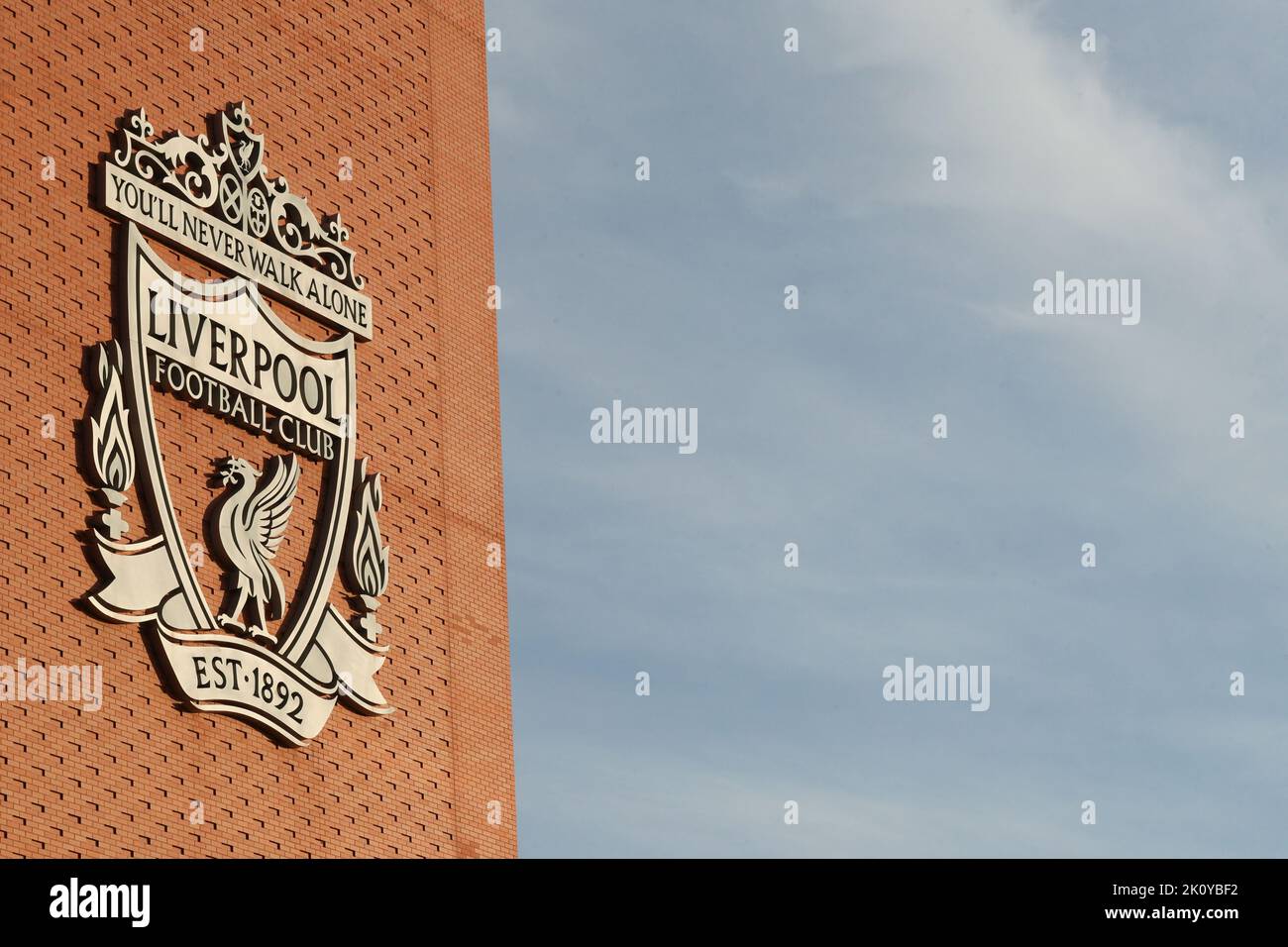 Anfield general view hi-res stock photography and images - Alamy