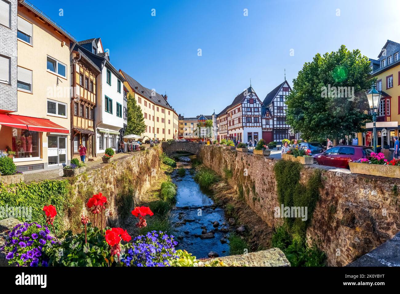 Historical city of Bad Muenstereifel, Eifel, Germany Stock Photo - Alamy