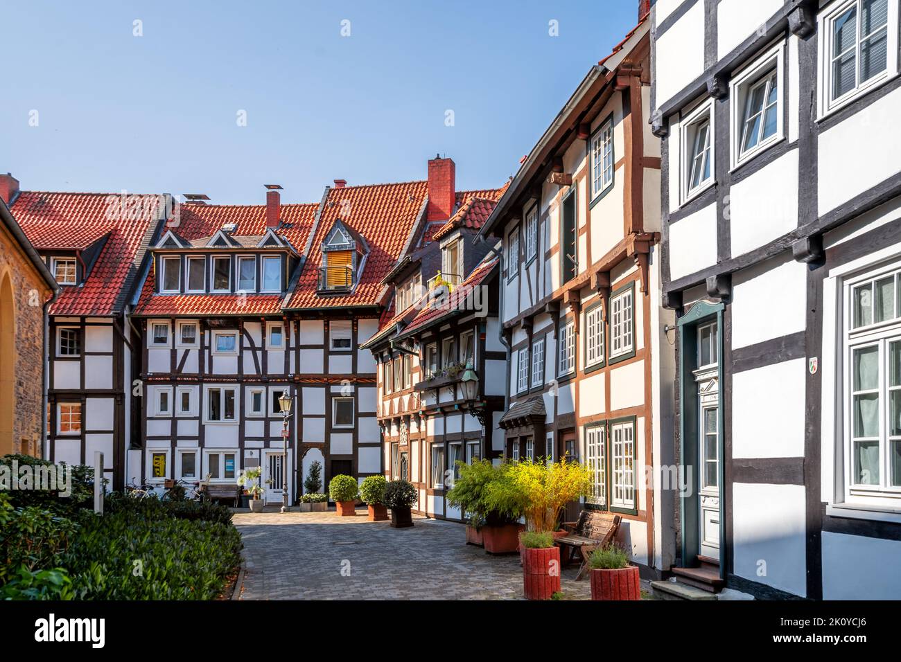 Historical city of Gütersloh, Germany Stock Photo - Alamy