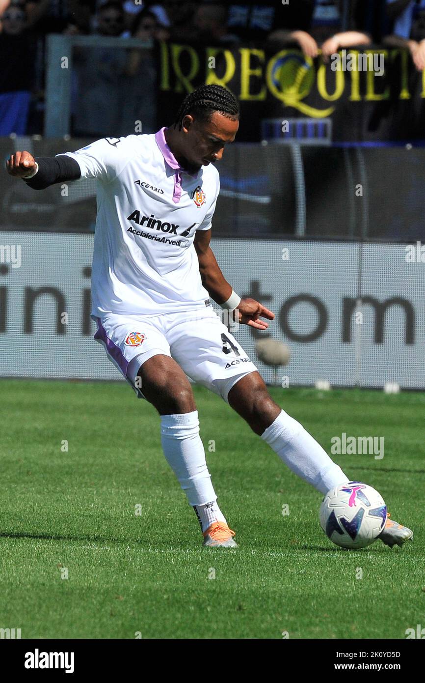 Emanuel Aiwu player of Cremonese, during the match serieA italian ...