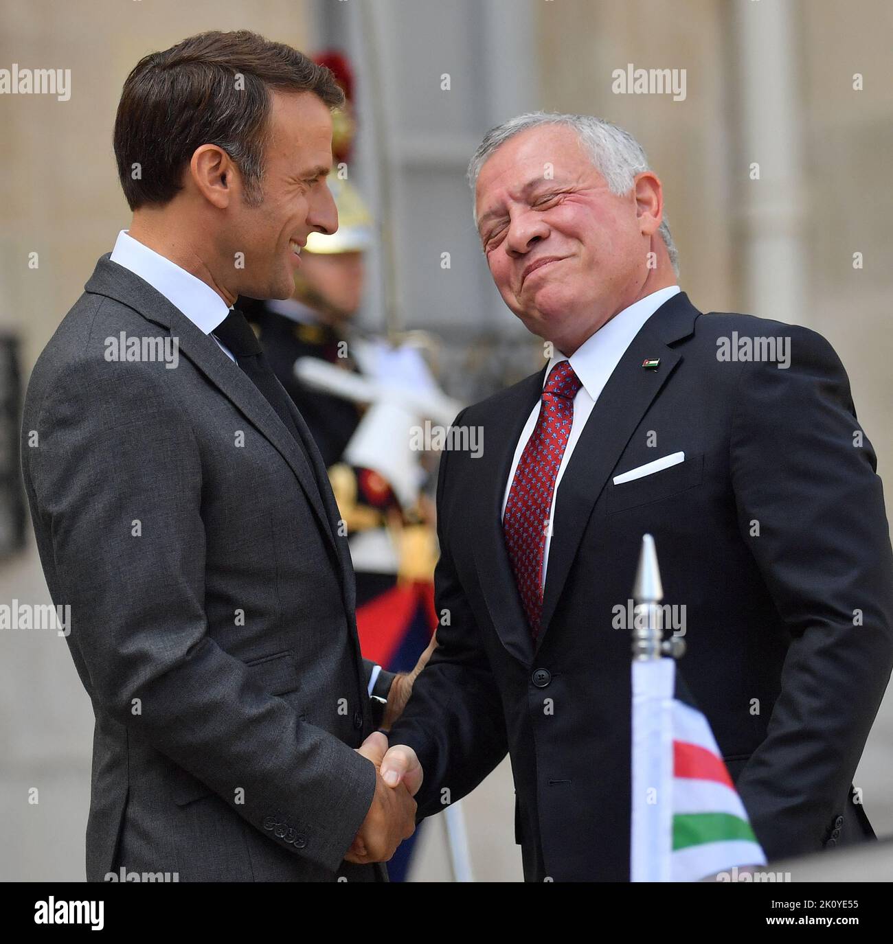 Paris, France. 14th Sep, 2022. French President Emmanuel Macron ...