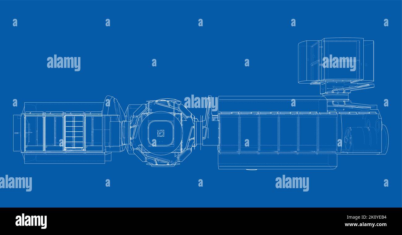 3d realistic sci fi spaceship Stock Vector Images - Alamy