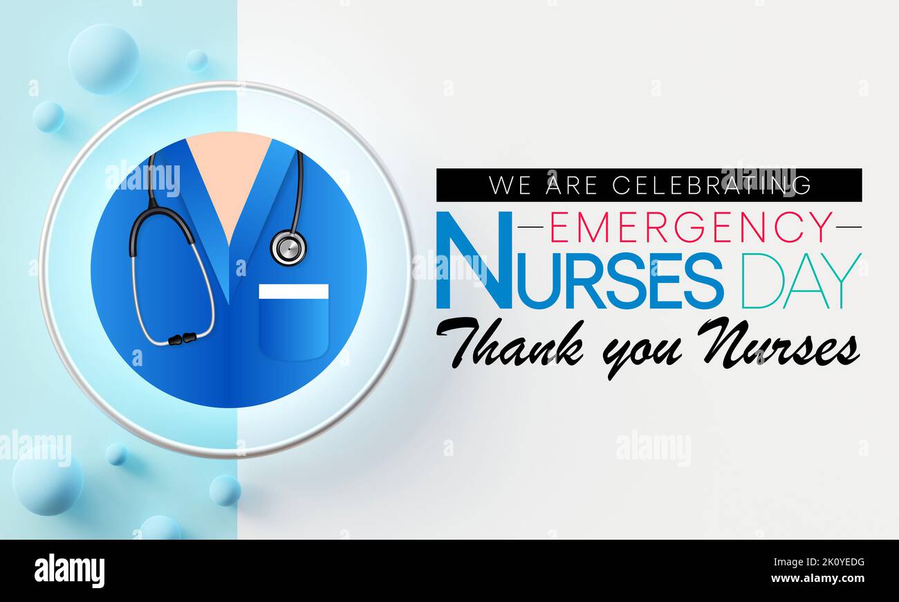 Emergency Nurses day is observed every year in October, ER nurses treat ...