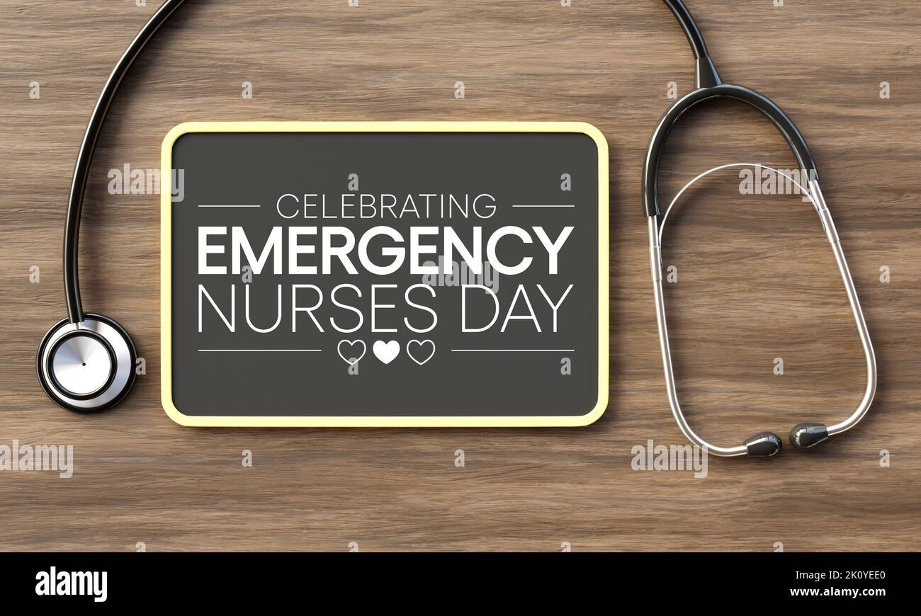 Emergency Nurses day is observed every year in October, ER nurses treat patients who are ...