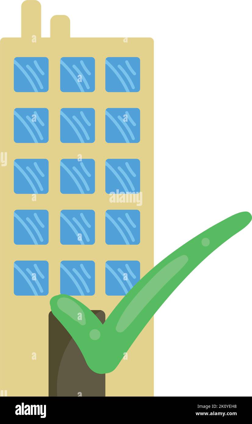 checkmark real estate Stock Vector Image & Art - Alamy