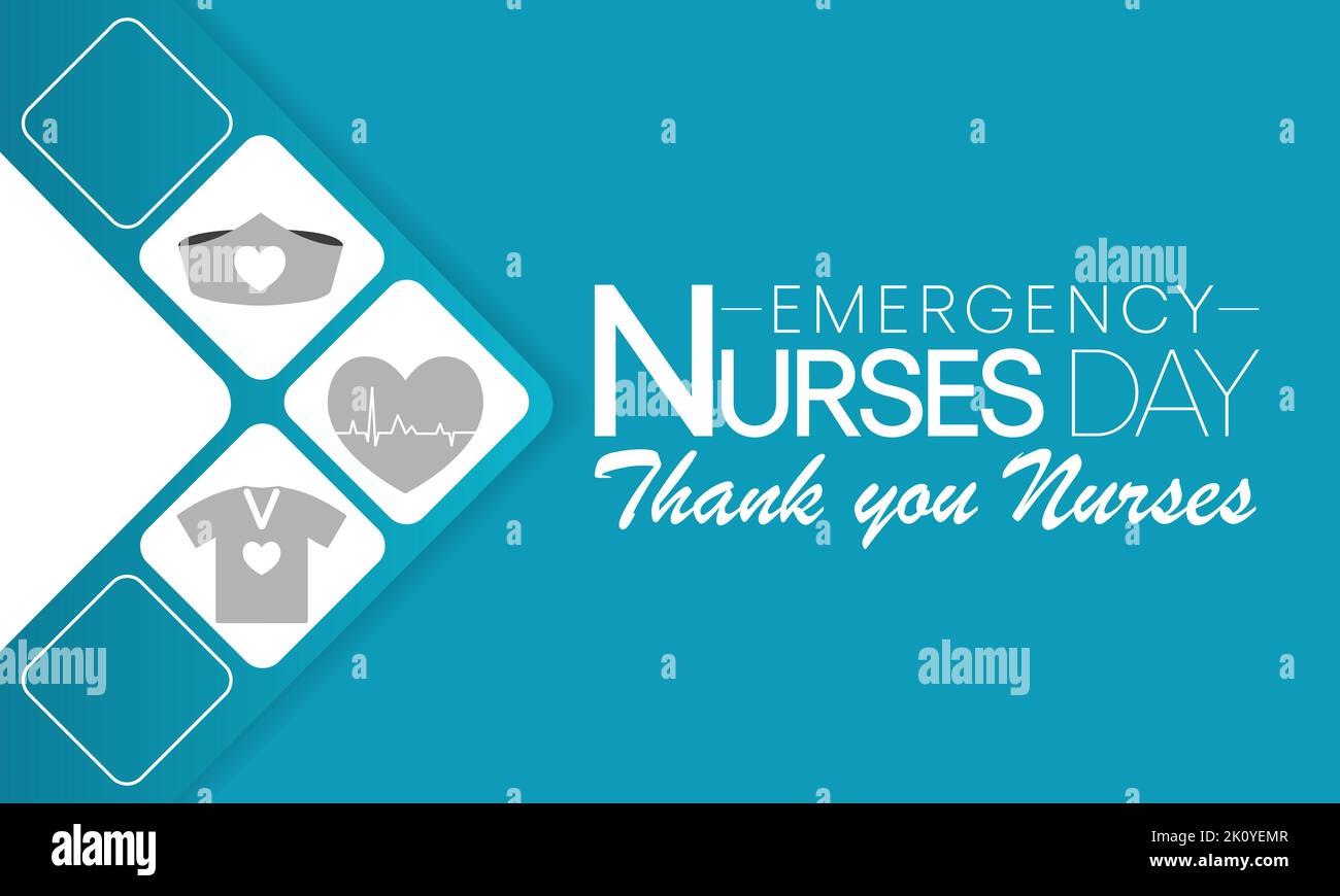 Emergency Nurses day is observed every year in October, ER nurses treat ...