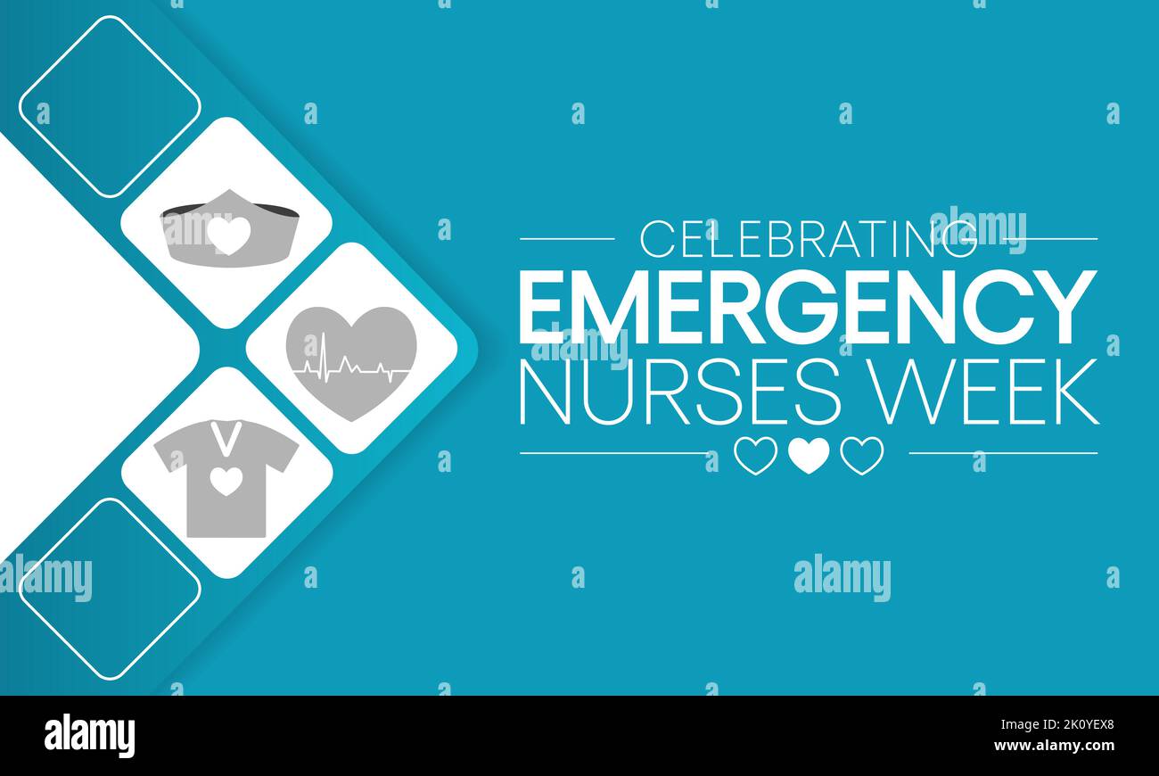 Emergency Nurses week is observed every year in October, ER nurses treat patients who are ...