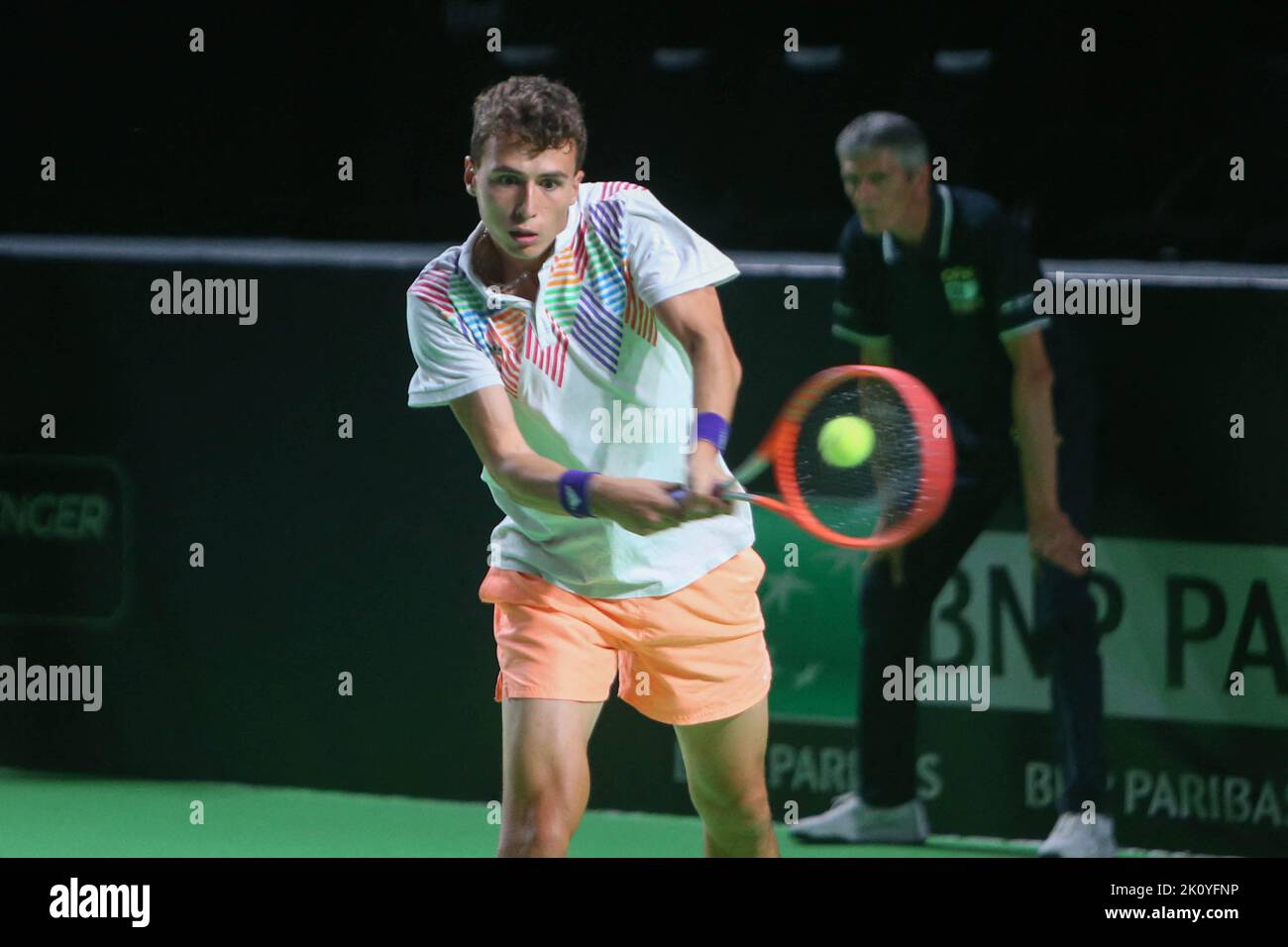 Clement Chidekh of France the Open de Rennes 2022, ATP Challenger ...