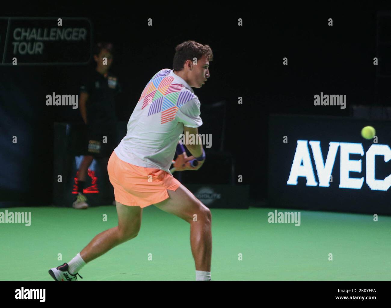 Clement Chidekh of France the Open de Rennes 2022, ATP Challenger ...