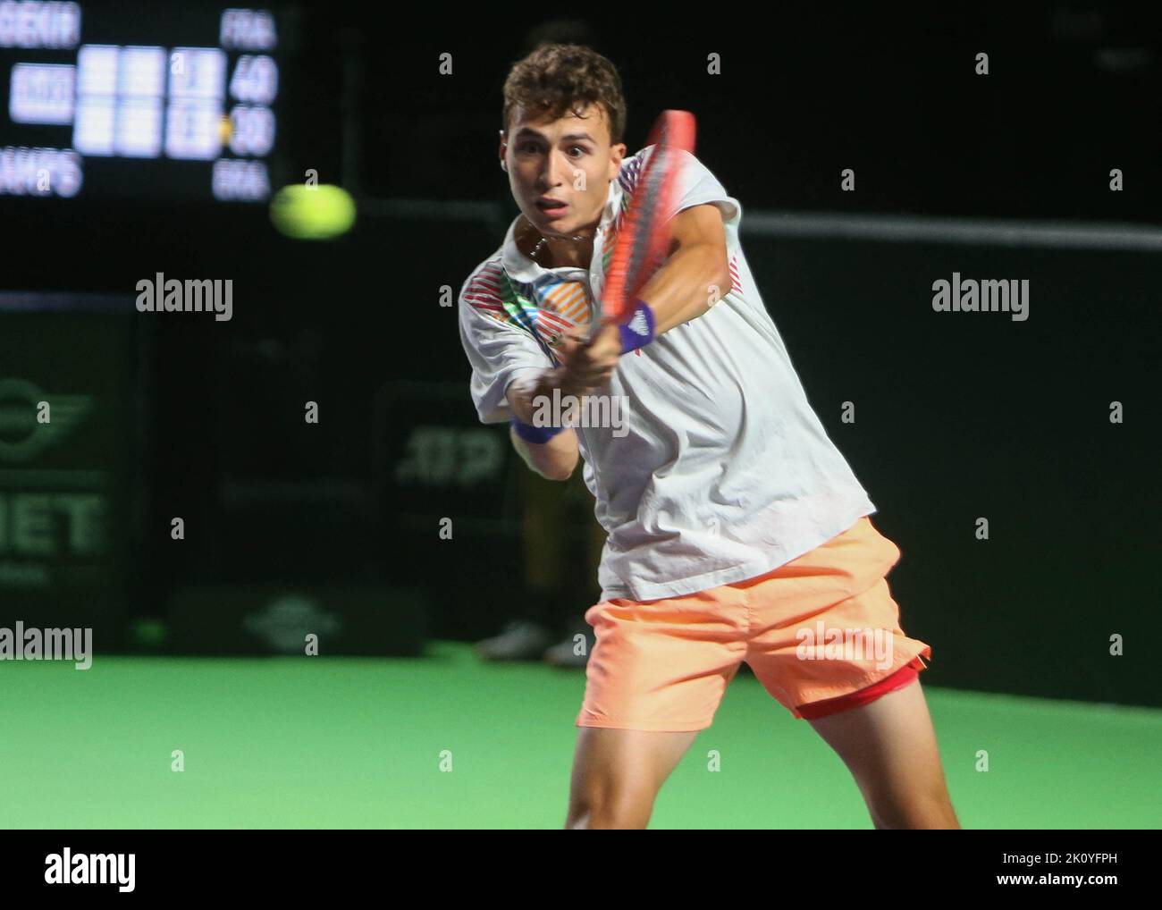 Clement Chidekh of France the Open de Rennes 2022, ATP Challenger ...