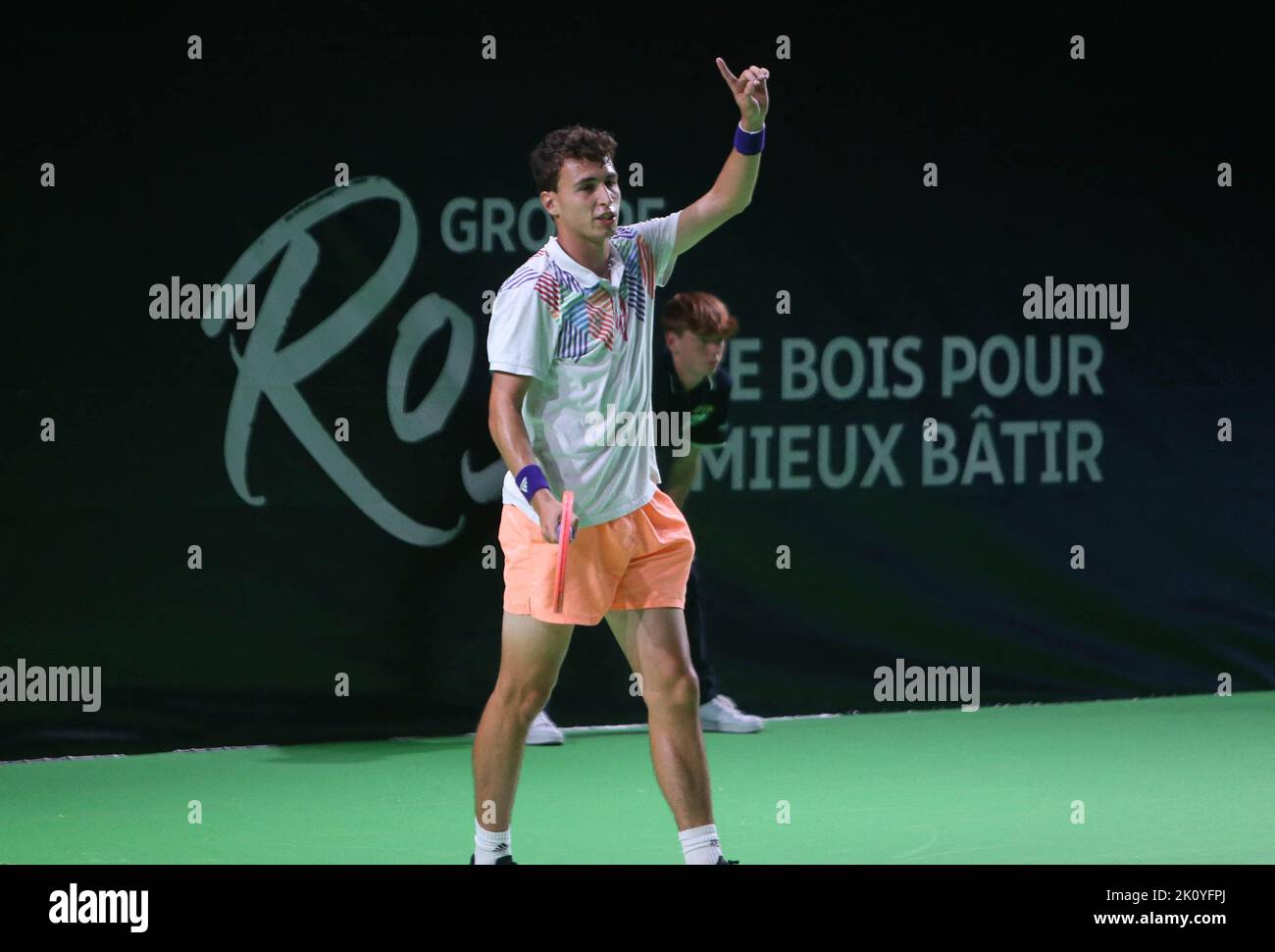Clement Chidekh of France the Open de Rennes 2022, ATP Challenger ...