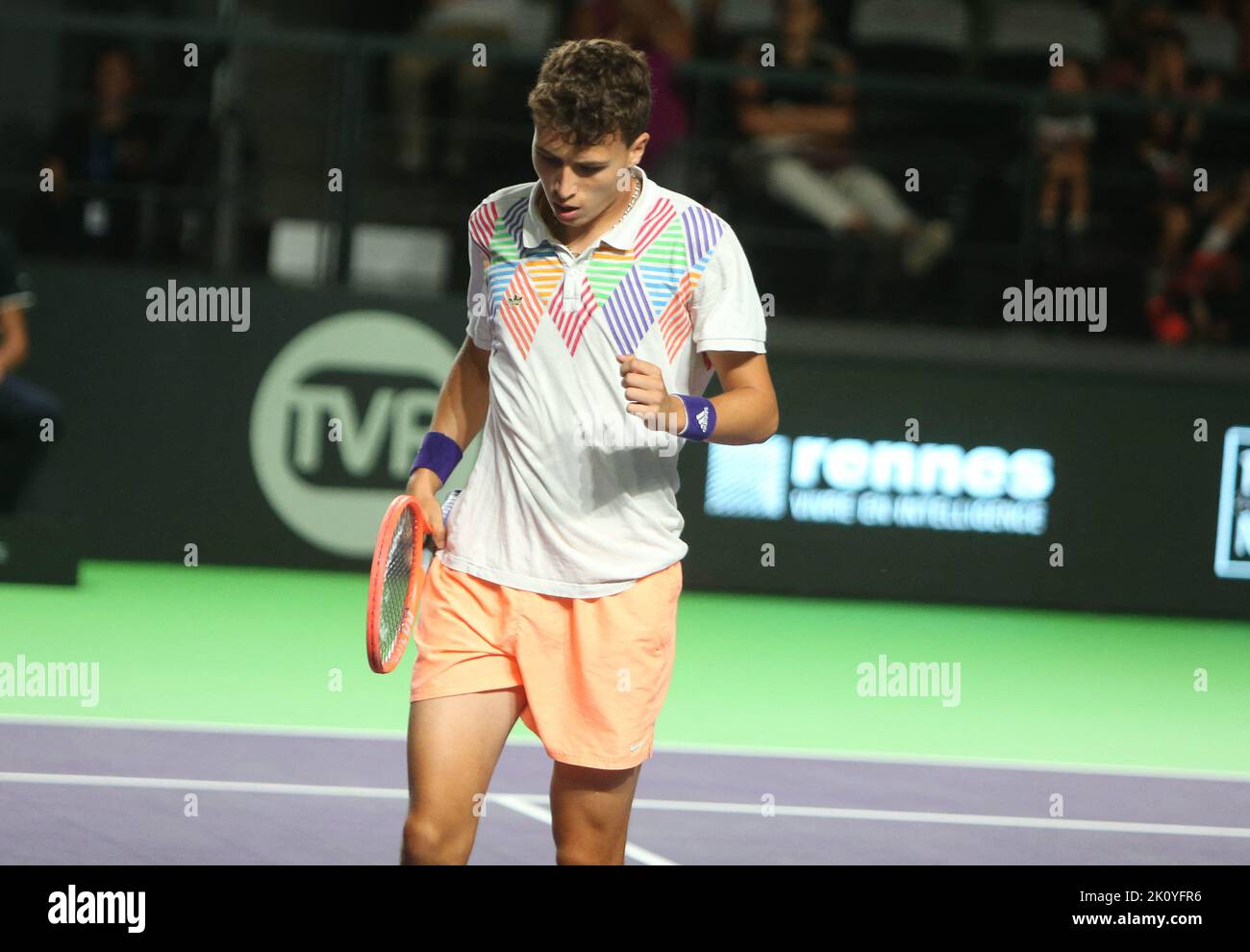 Clement Chidekh of France the Open de Rennes 2022, ATP Challenger ...