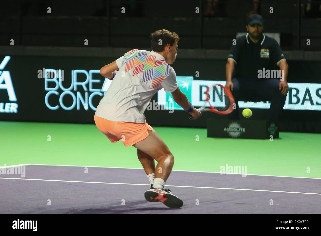 Clement Chidekh of France the Open de Rennes 2022, ATP Challenger ...