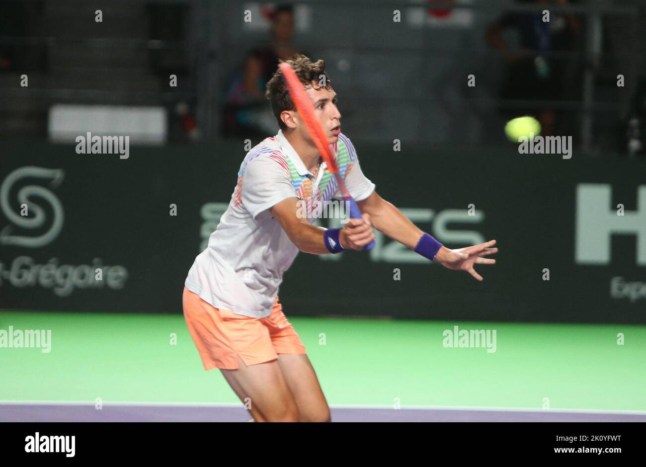 Clement Chidekh of France the Open de Rennes 2022, ATP Challenger ...