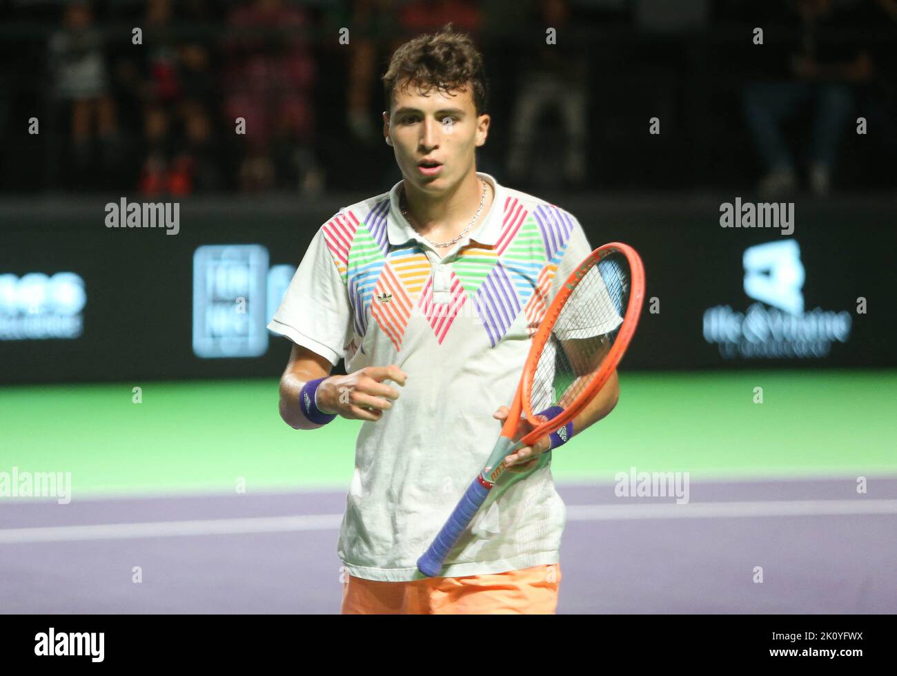 Clement Chidekh of France the Open de Rennes 2022, ATP Challenger ...
