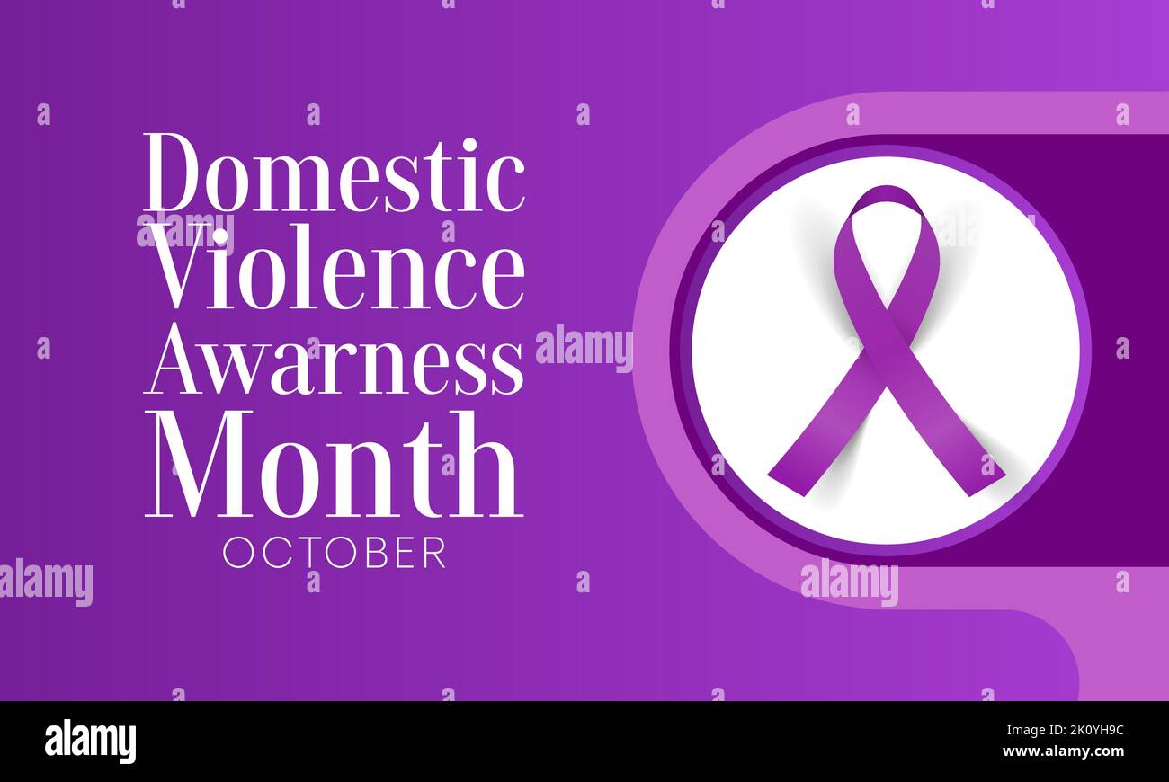 Domestic Violence Ribbon Vector
