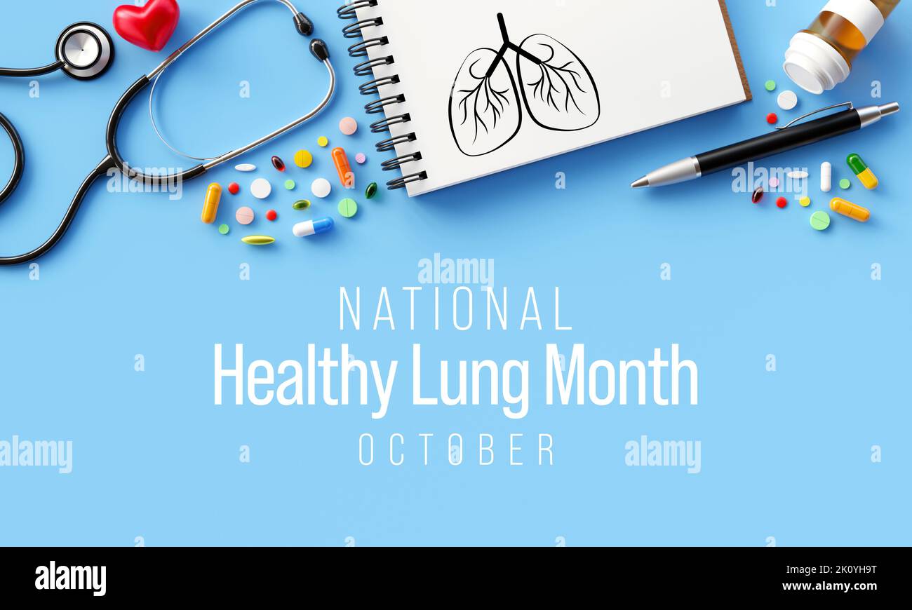 Healthy Lung month is observed every year in October, to educate the ...