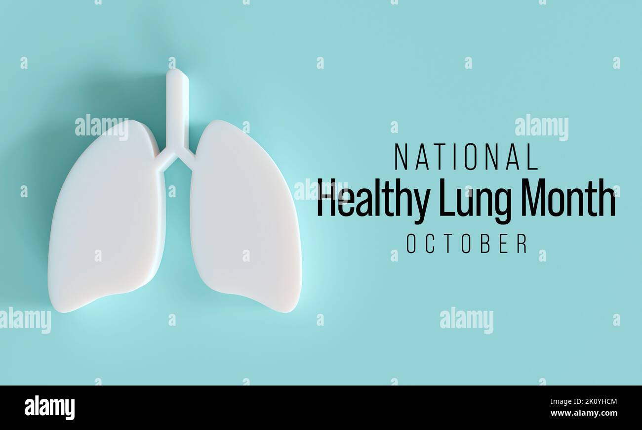 Healthy Lung month is observed every year in October, to educate the ...