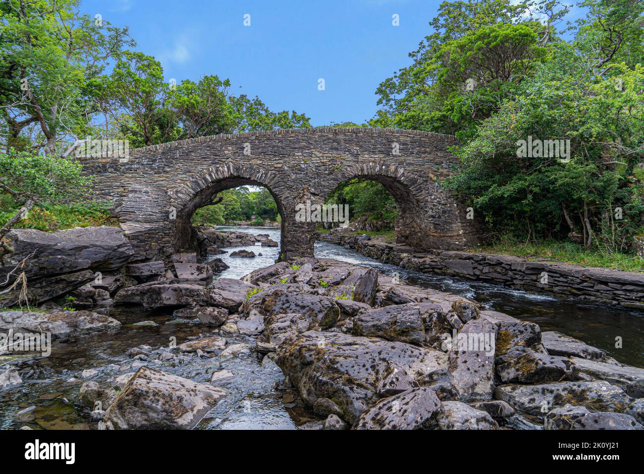 Old weir bridge hi-res stock photography and images - Alamy