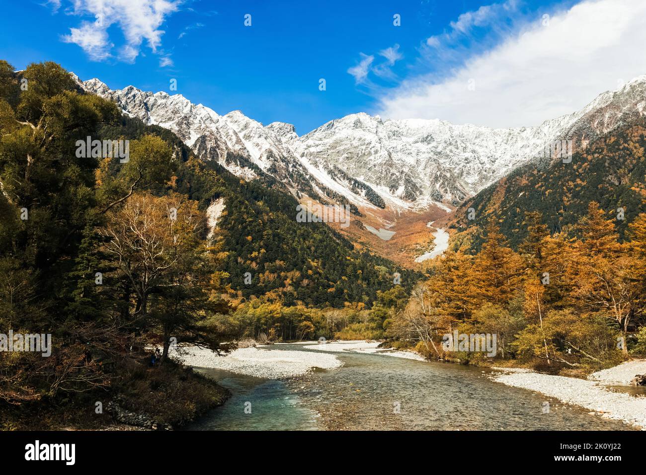Kamikochi alps Matsumoto, Nagano, Japan at fall Stock Photo - Alamy