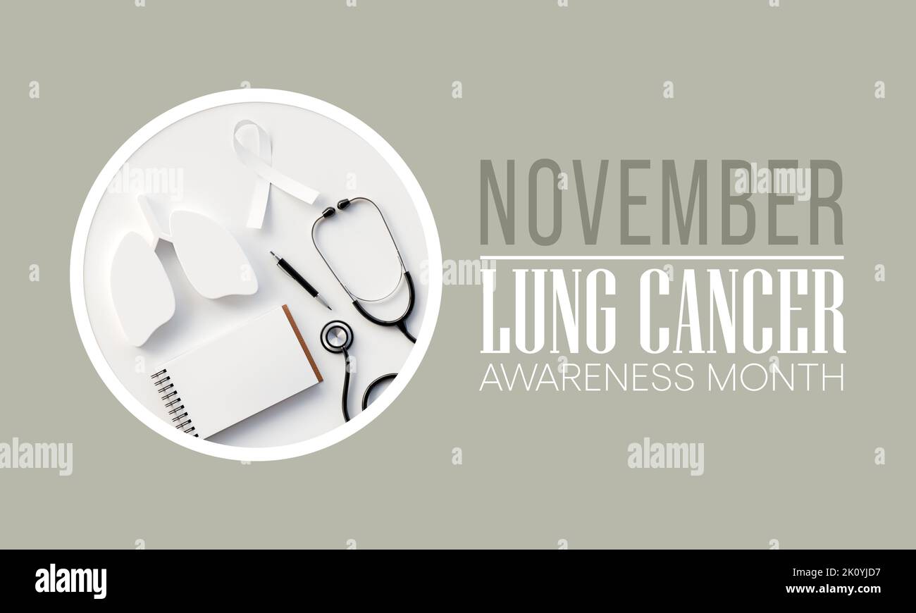 Lung Cancer awareness month is observed every year in November, lungs ...