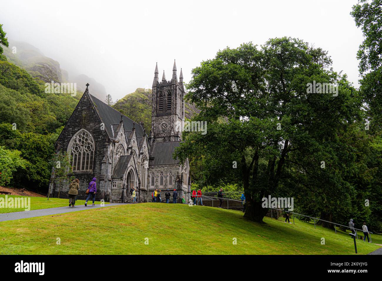 Kylemore Abbey is a Benedictine monastery founded in 1920 on the ...