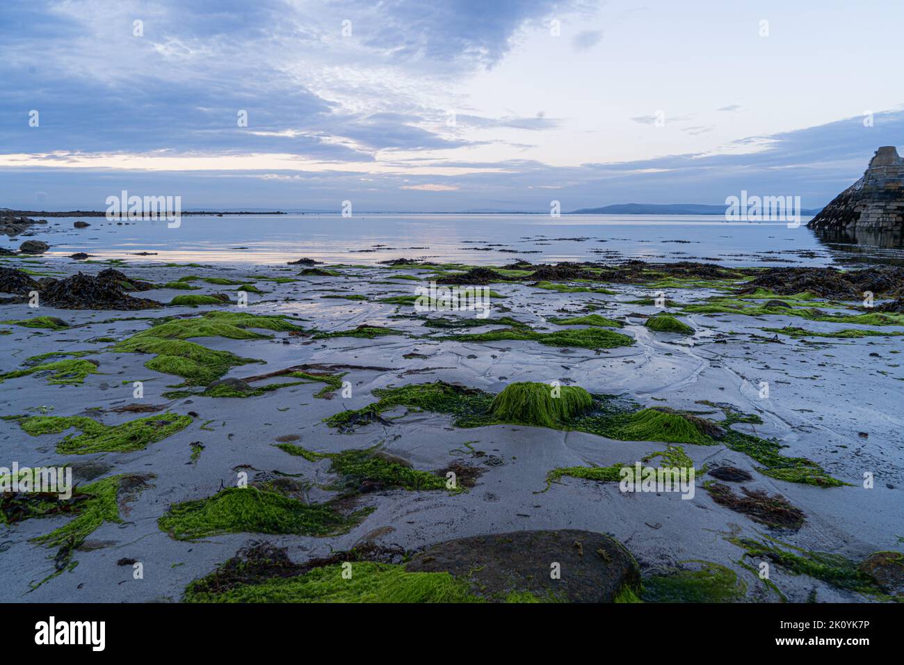 View on the North Atlantic Ocean from the beaches of Ireland near the ...