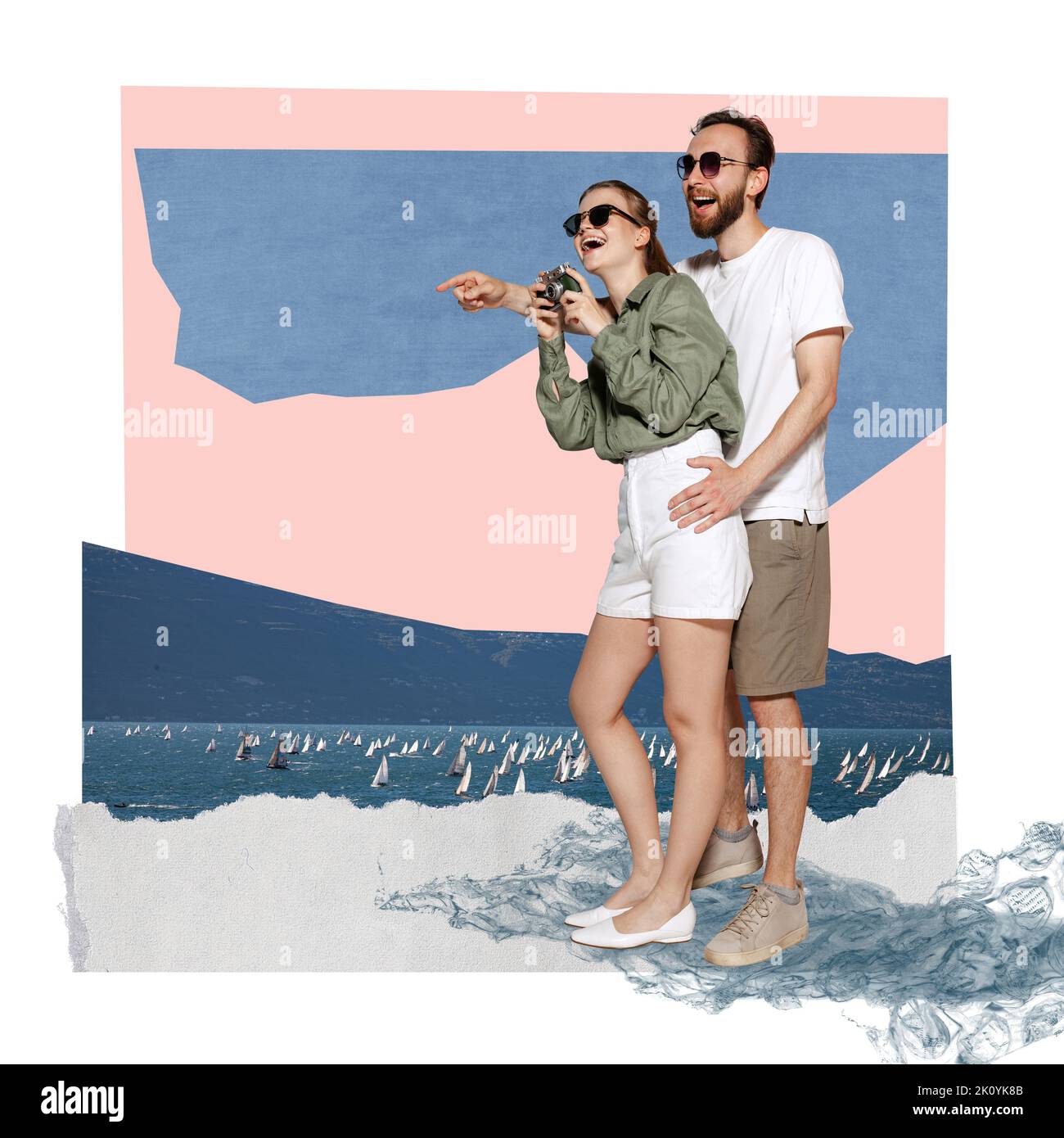 Vintage family photos 80s Cut Out Stock Images & Pictures - Alamy