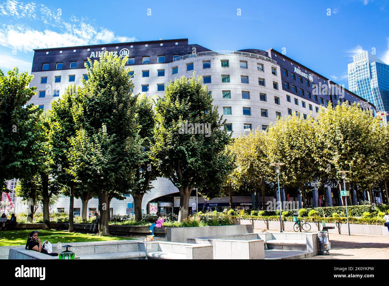 Paris, France - September 12, 2022 Cityscape and architecture of La ...