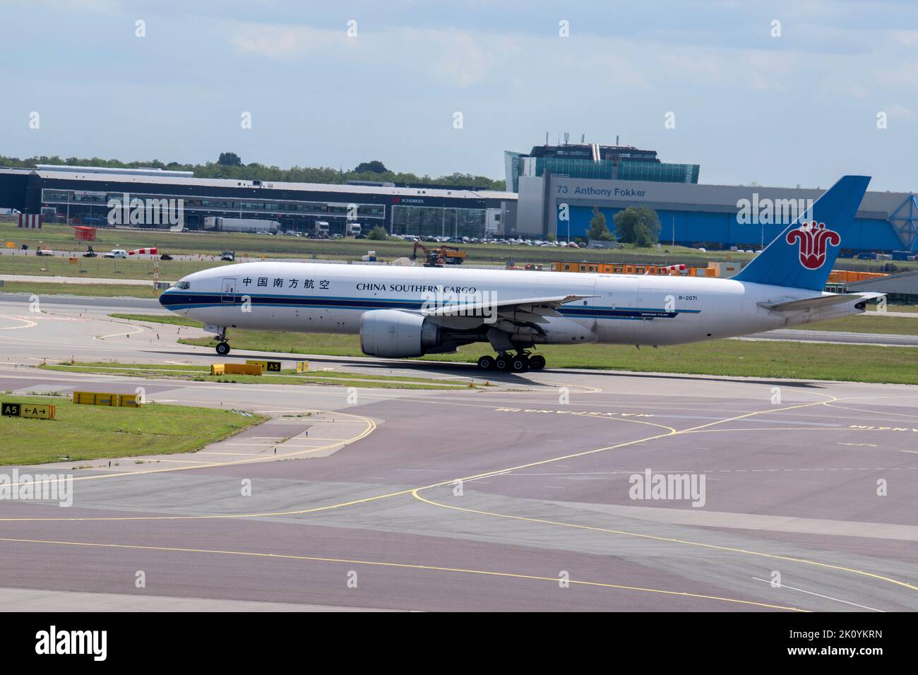 China Southern Cargo Plane At Schiphol Airport The Netherlands 25-5 ...
