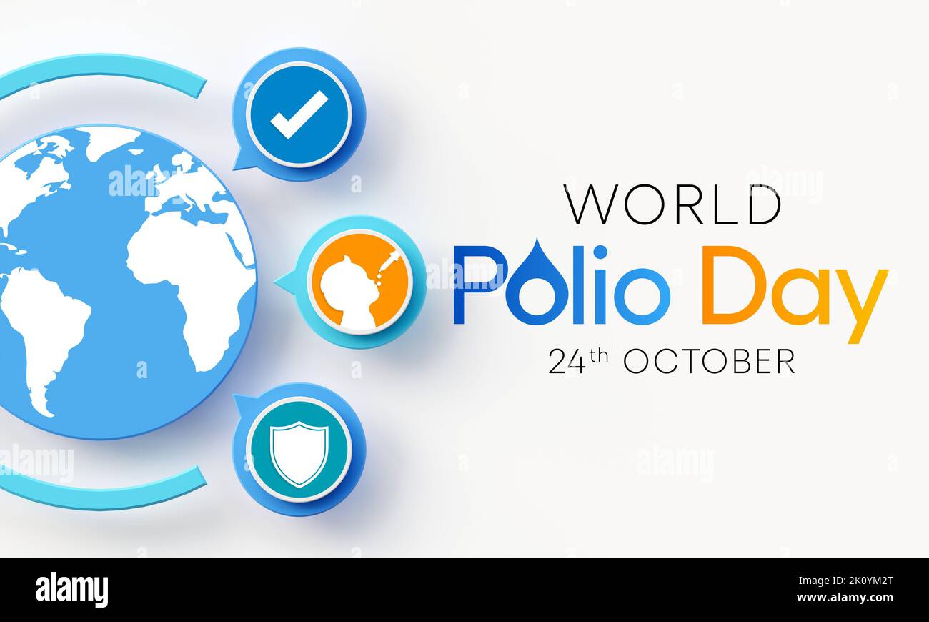 World Polio day is observed every year on October 24, poliomyelitis is ...