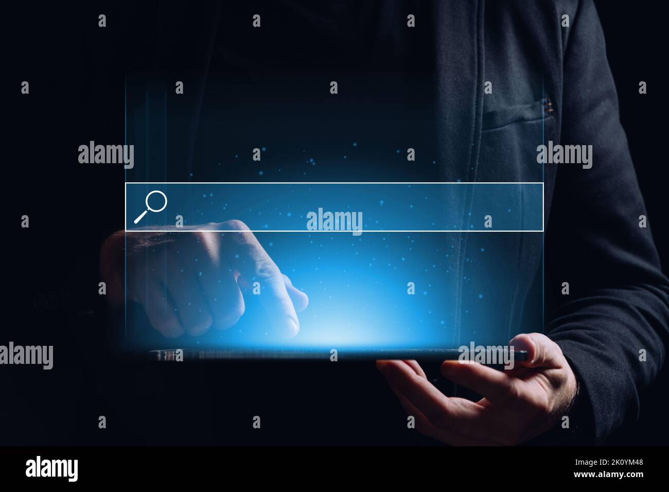 Holographic person hi-res stock photography and images - Alamy