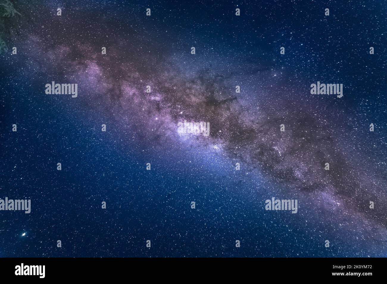 Milky way galaxy and outer deep space view from Atacama desert, Chile ...