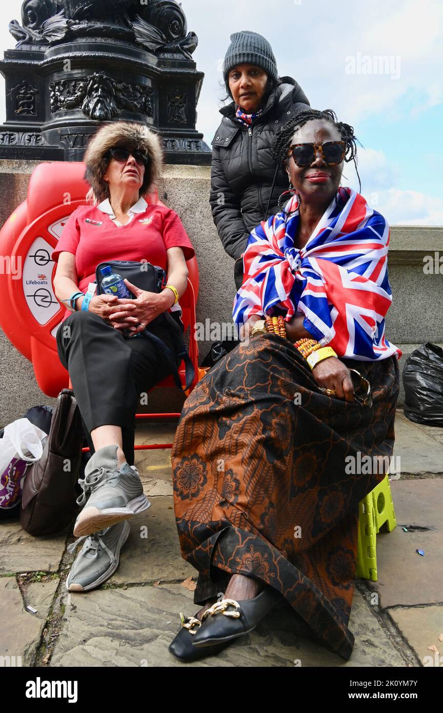 London, UK. Vanessa Nathakumaran 56 from Harrow, was first in the queue ...