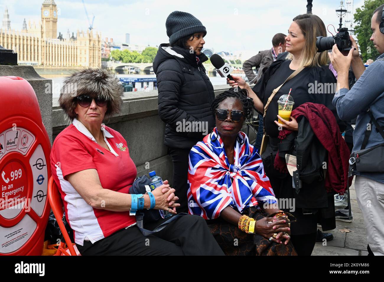 London, UK. Vanessa Nathakumaran 56 from Harrow, was first in the queue ...