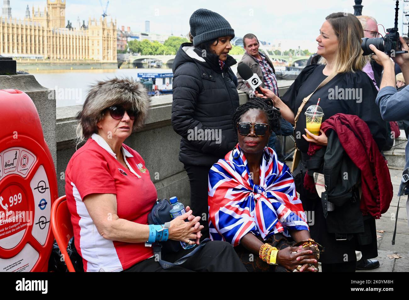 London, UK. Vanessa Nathakumaran 56 from Harrow, was first in the queue ...