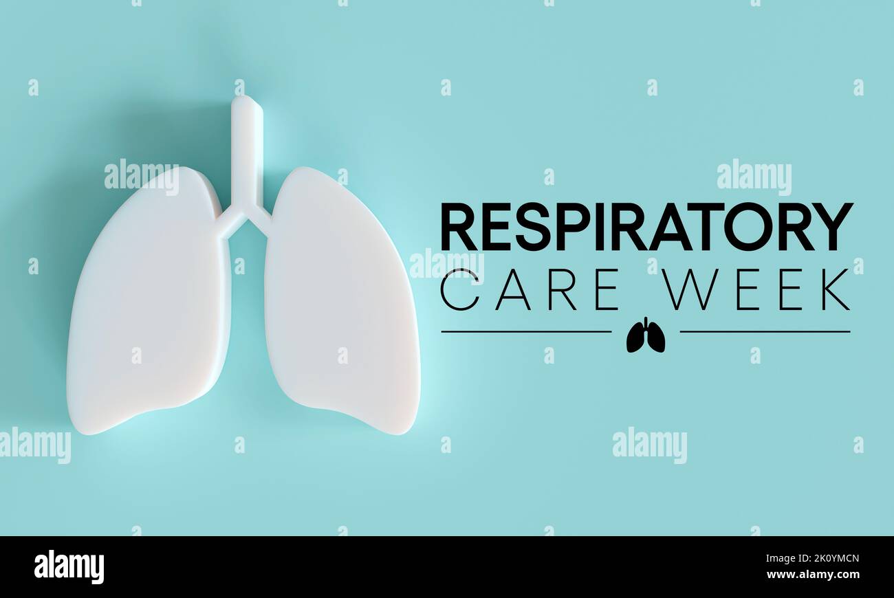 Respiratory care week is observed every year in October to raise ...