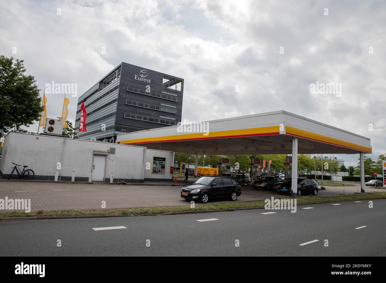 Shell Pump Station At Amsterdam The Netherlands 9-9-2022 Stock Photo ...