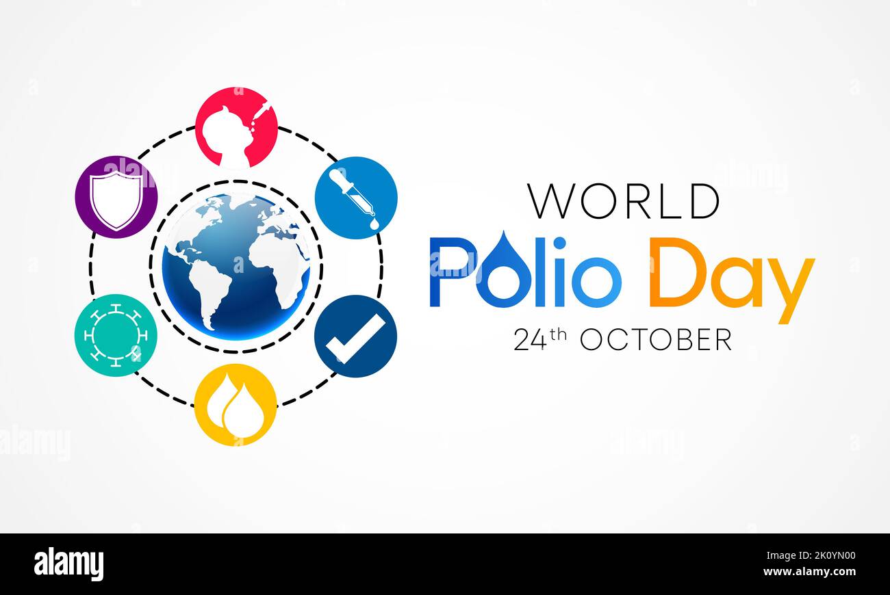 World Polio day is observed every year on October 24, poliomyelitis is ...