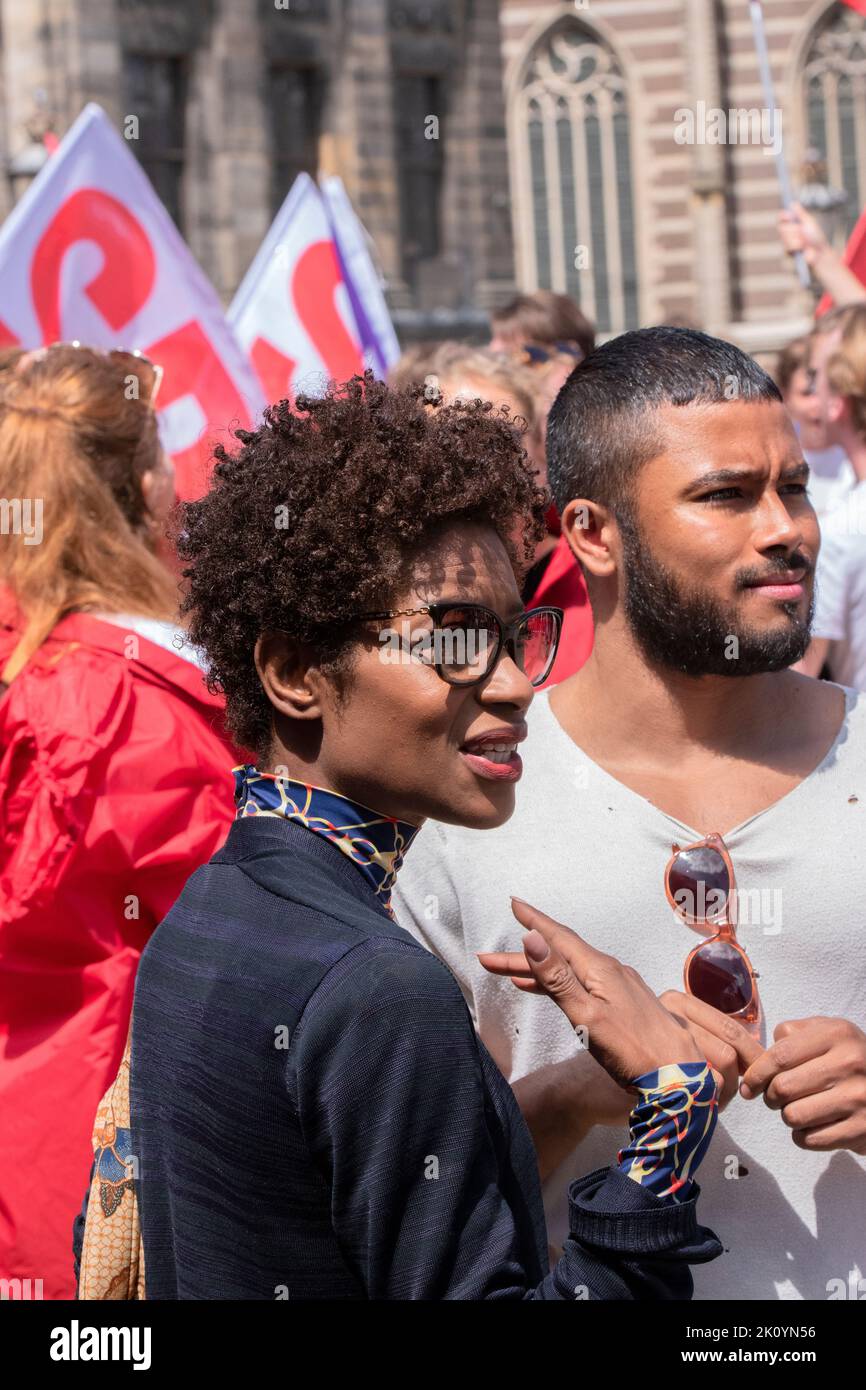 Sylvana Simons At The Student Demonstration From The Not My Fault At ...