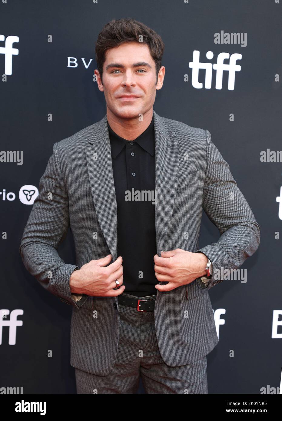 Zac Efron arriving to the "The Greatest Beer Run Ever" premiere during ...