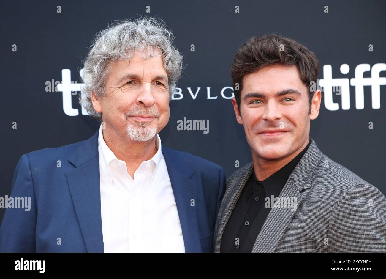 Peter Farrelly and Zac Efron arriving to the "The Greatest Beer Run ...