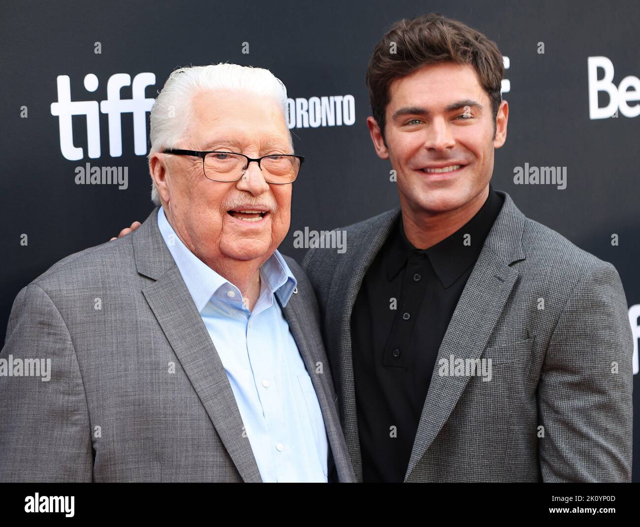 John Donohue and Zac Efron arriving to the "The Greatest Beer Run Ever ...