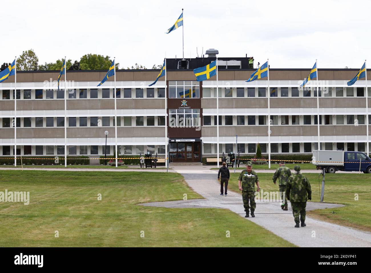 Swedish army cavalry infantry regiment hi-res stock photography and ...