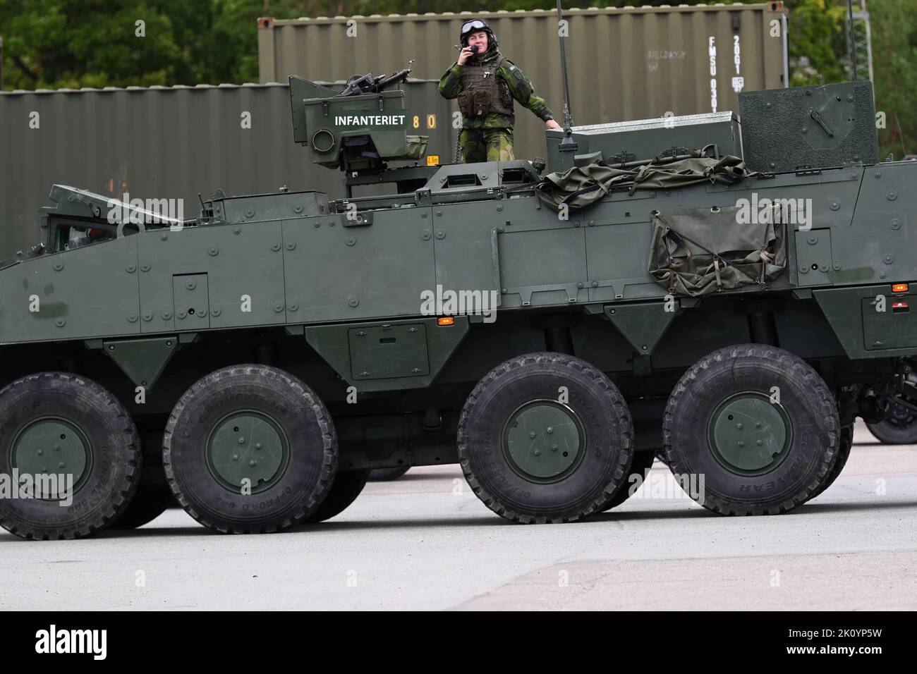 Finnish produced patria xa 360 amv hi-res stock photography and images ...