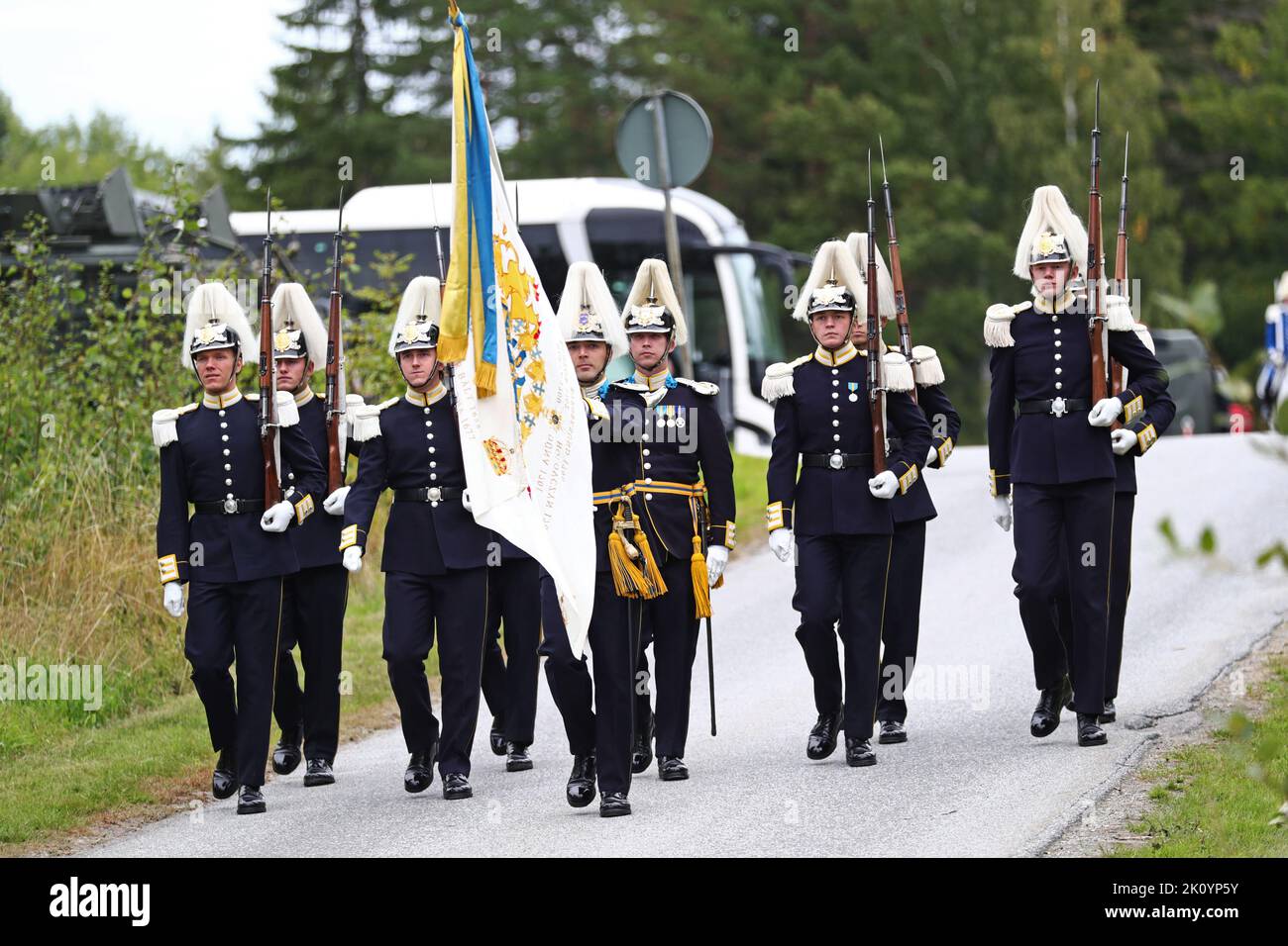 Swedish army cavalry infantry regiment hi-res stock photography and ...