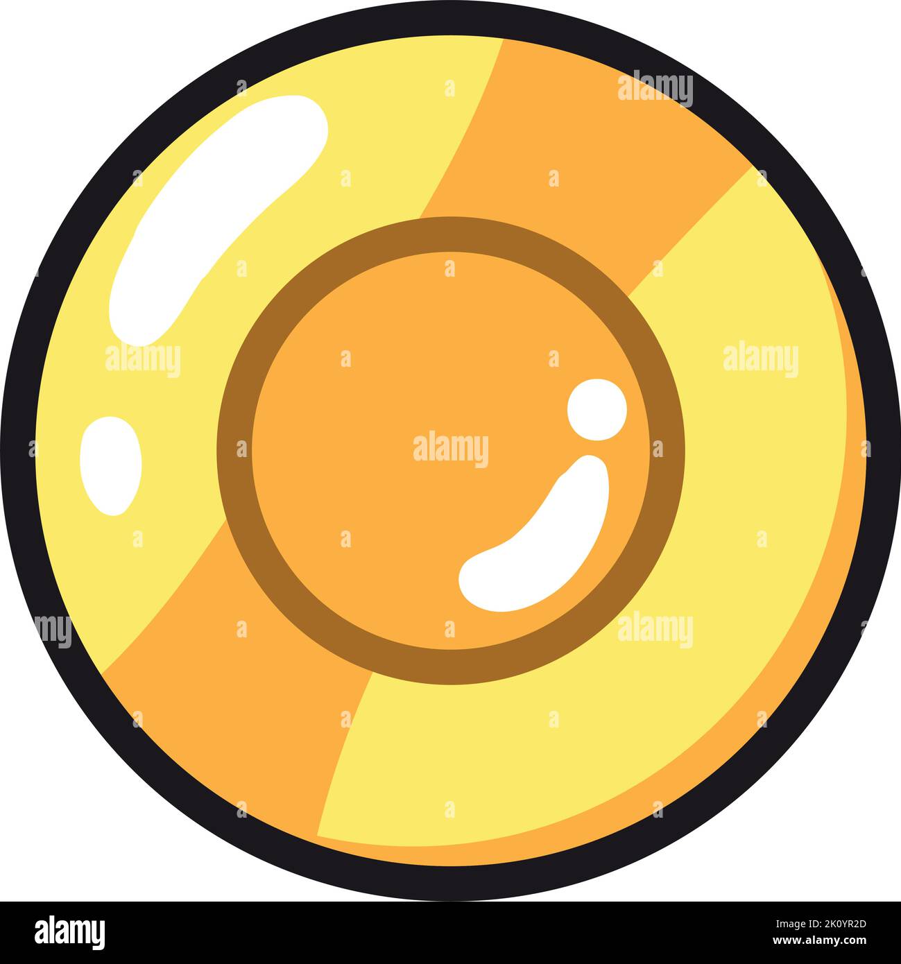 coin cartoon icon Stock Vector Image & Art - Alamy